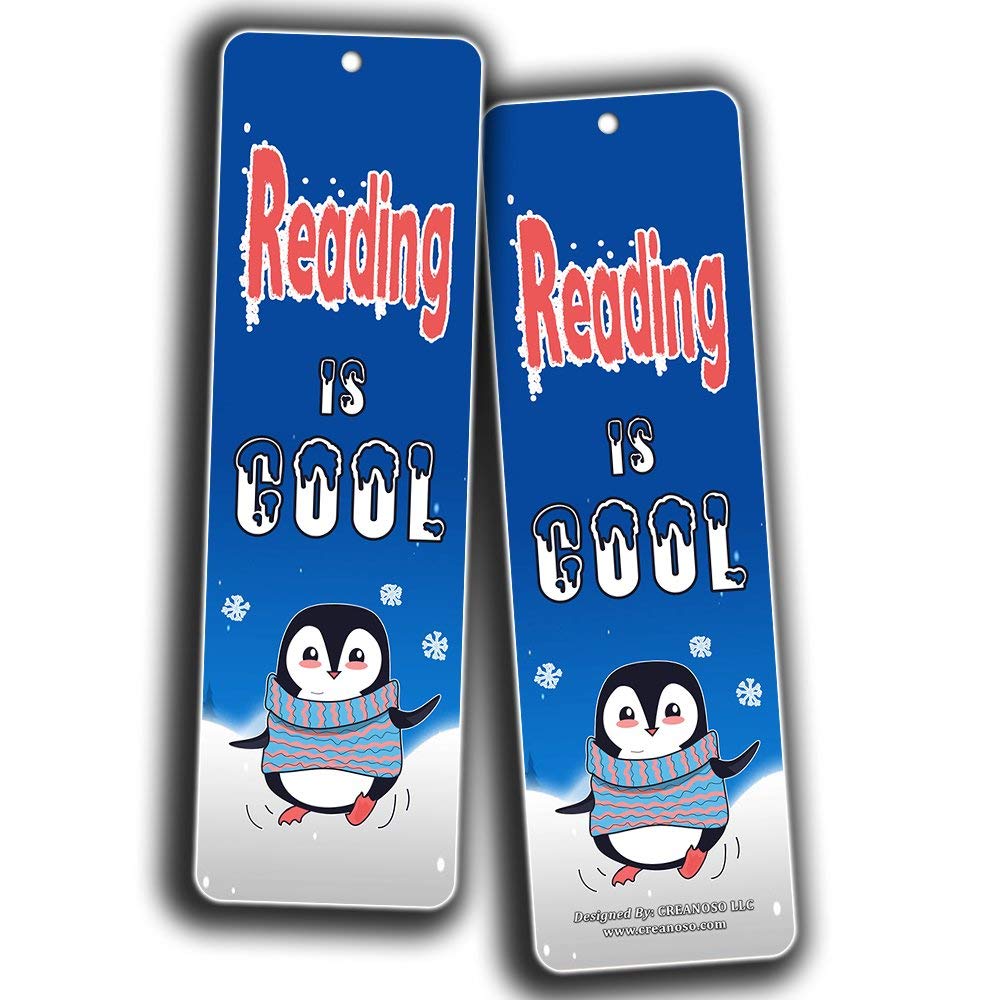 Creanoso Reading Bookmarks Cards (60-Pack)- Excellent Reading Rewards