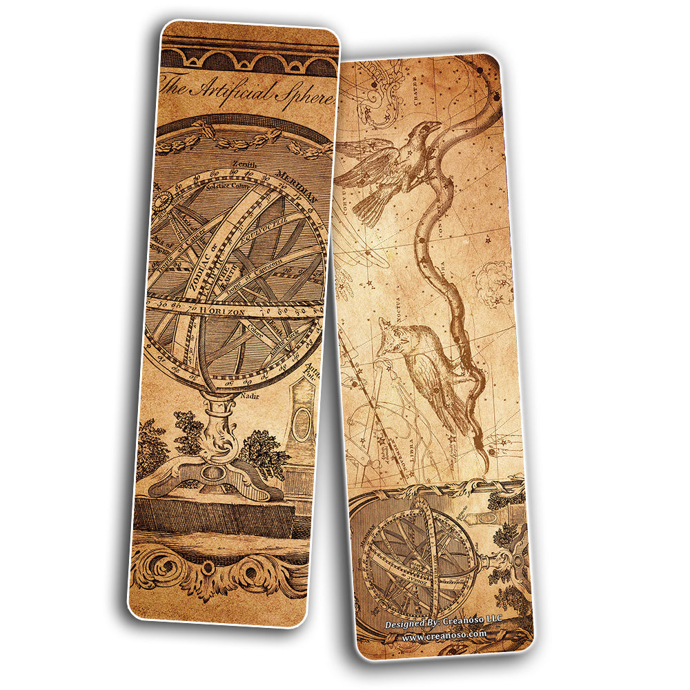 Creanoso Vintage Classic Style Bookmarks (12-Pack) - Definitive Bookma