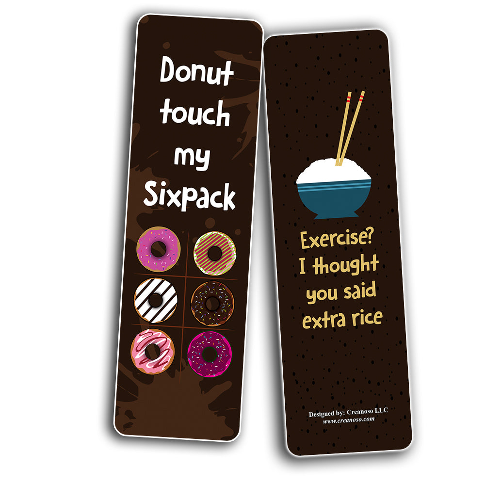 Funny Workout Quotes Bookmarks Cards 30 Pack Creanoso funny-workout-quotes-bookmarks-cards-30-pack-creanoso