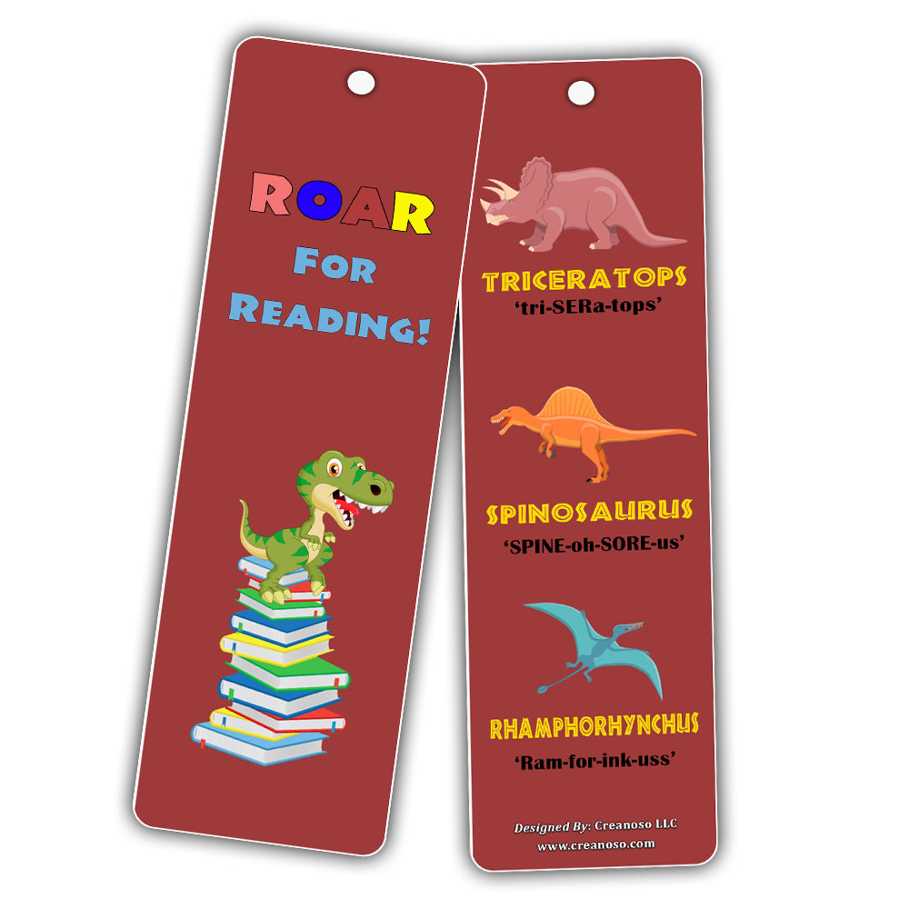 Dinosaur Bookmark for Kids (30-Pack) - Jurassic World Bookmarker Cards ...