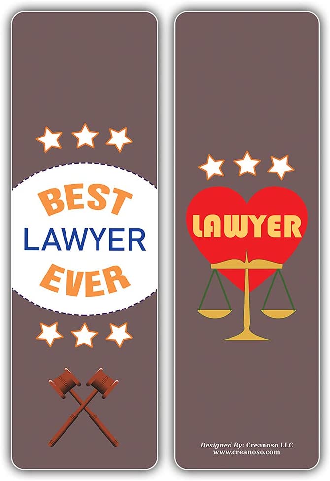 I am a Lawyer Bookmarks (2-Sets X 6 Cards) – Creanoso