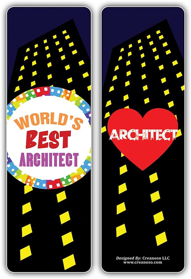 I am an Architect Bookmarks (10-sets X 6 Cards) – Creanoso
