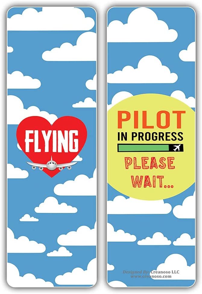 I am a Pilot Bookmarks (10-Sets X 6 Cards) – Creanoso