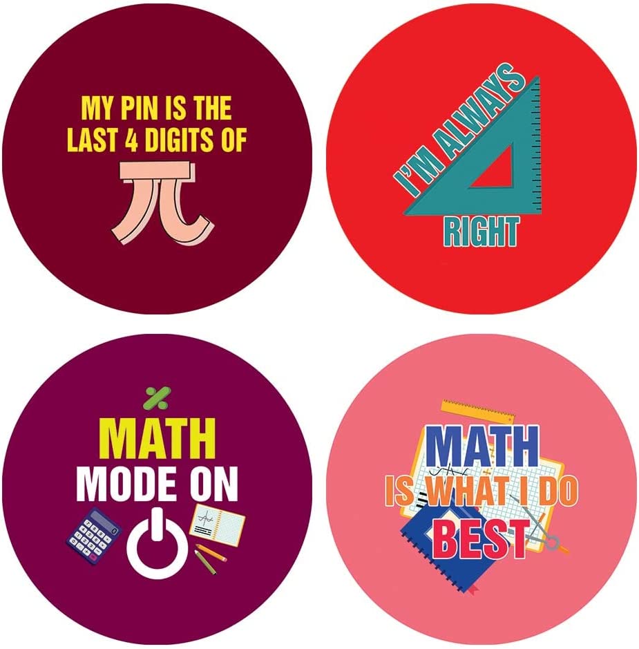 I am a Mathematician Stickers (20 Sets X 16 Designs) – Creanoso