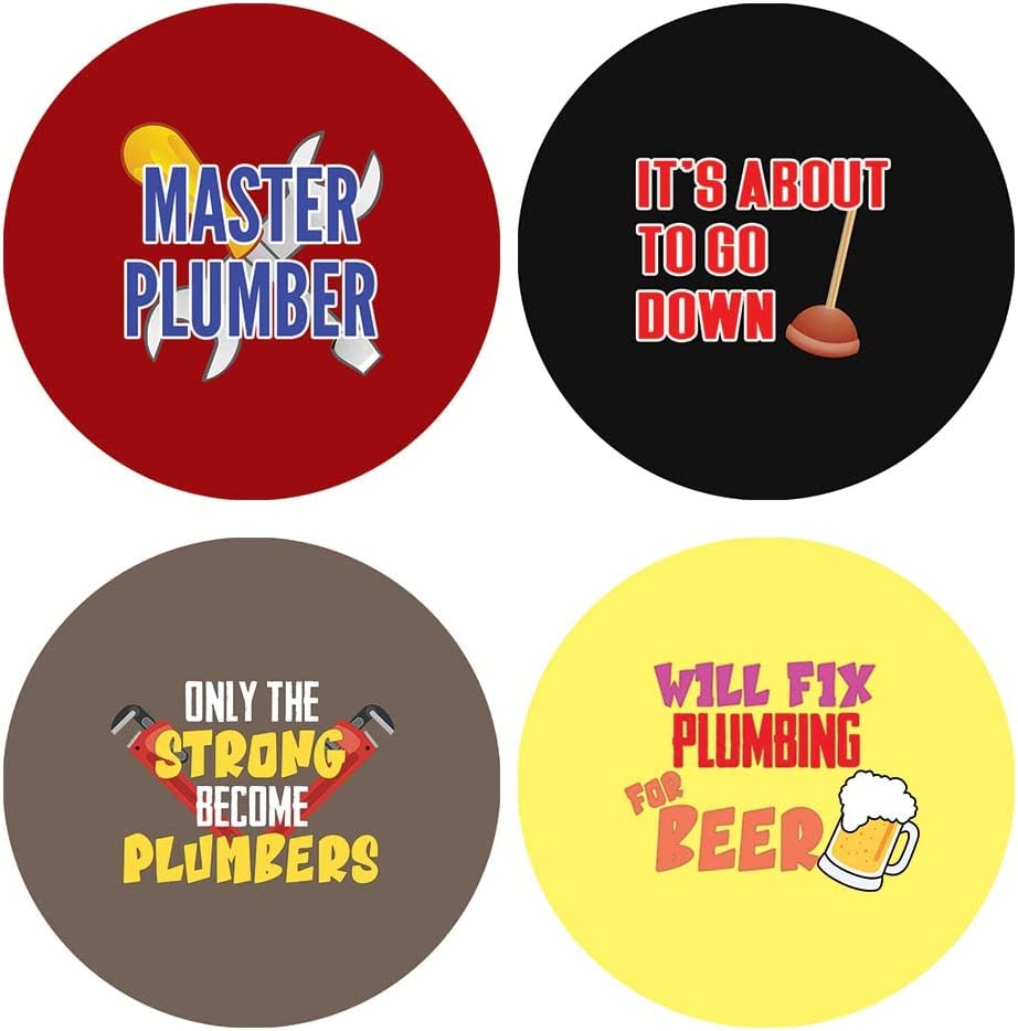 I am a Plumber Stickers (20 Sets X 16 Designs) – Creanoso