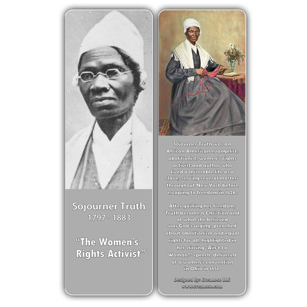 Creanoso Famous Historical African Americans Bookmarks ÃƒÆ’Ã‚Â¢ÃƒÂ¢Ã¢â