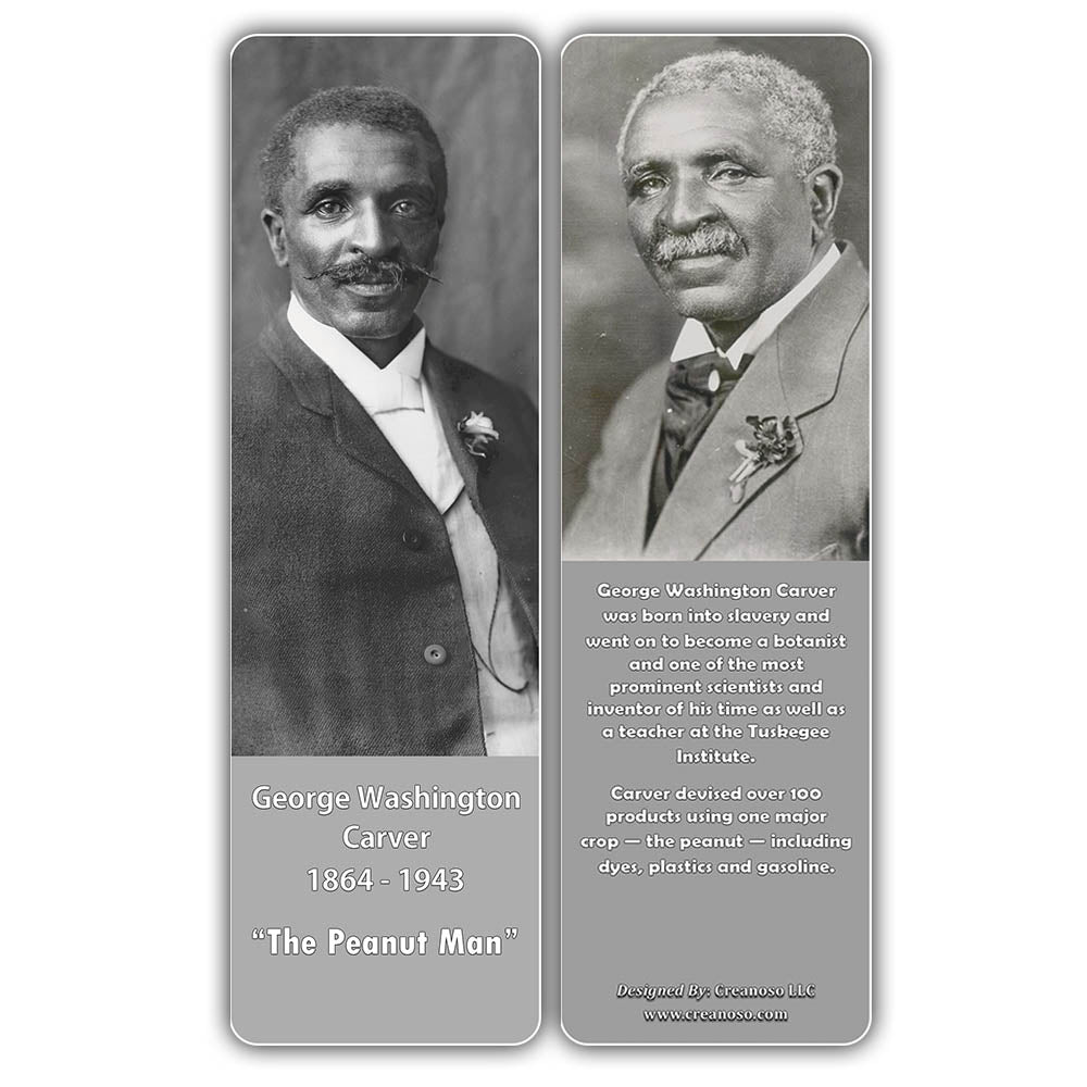Creanoso Famous Historical African Americans Bookmarks ÃƒÆ’Ã‚Â¢ÃƒÂ¢Ã¢â