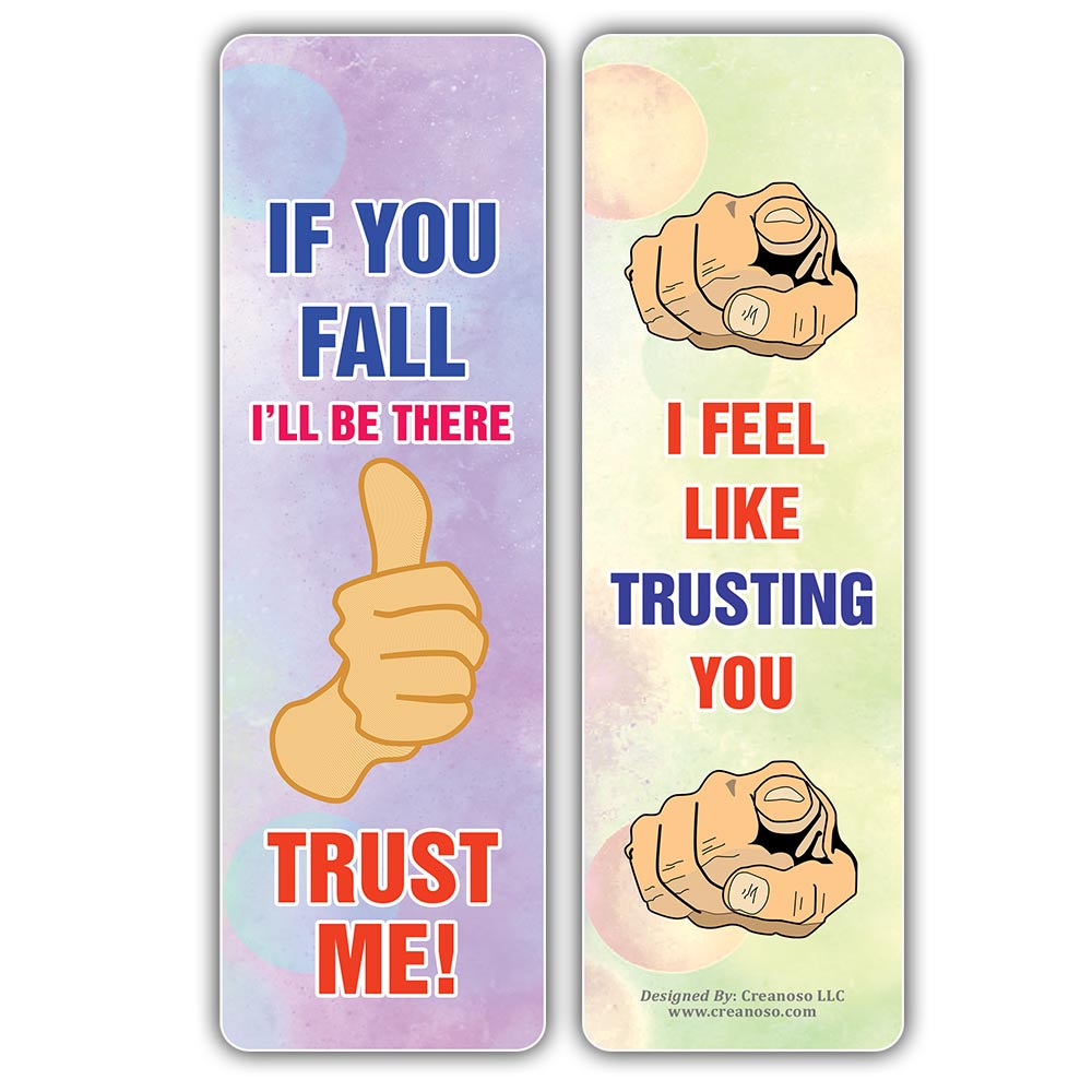 Funny Like A Trustworthy Jokes Bookmarks (2-Sets X 6 Cards) – Creanoso