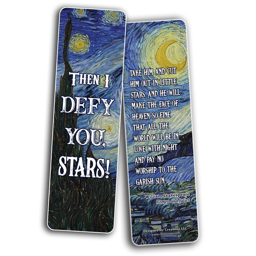 Romeo And Juliet Shakespeare Bookmarks – Creanoso