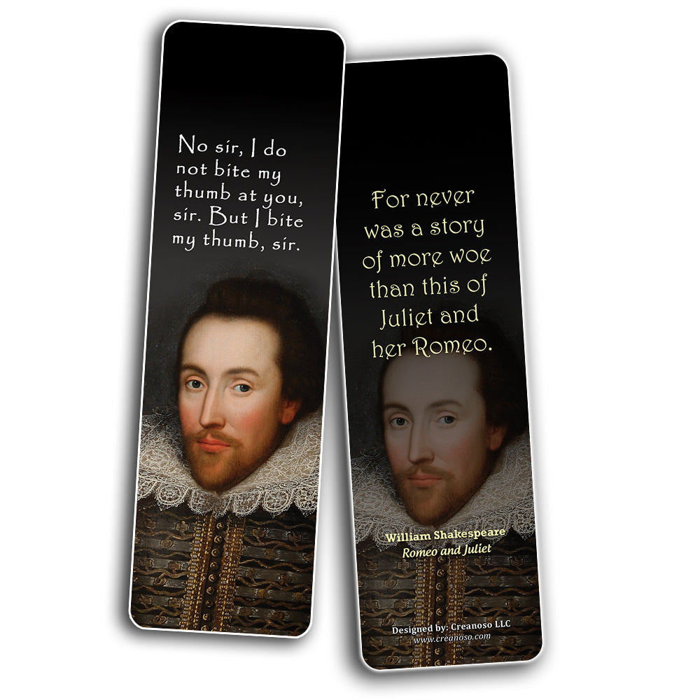 Romeo And Juliet Shakespeare Bookmarks – Creanoso