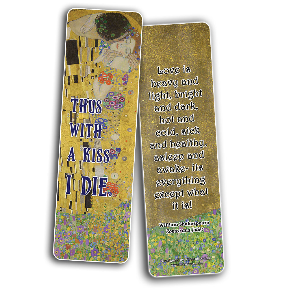 Romeo And Juliet Shakespeare Bookmarks – Creanoso