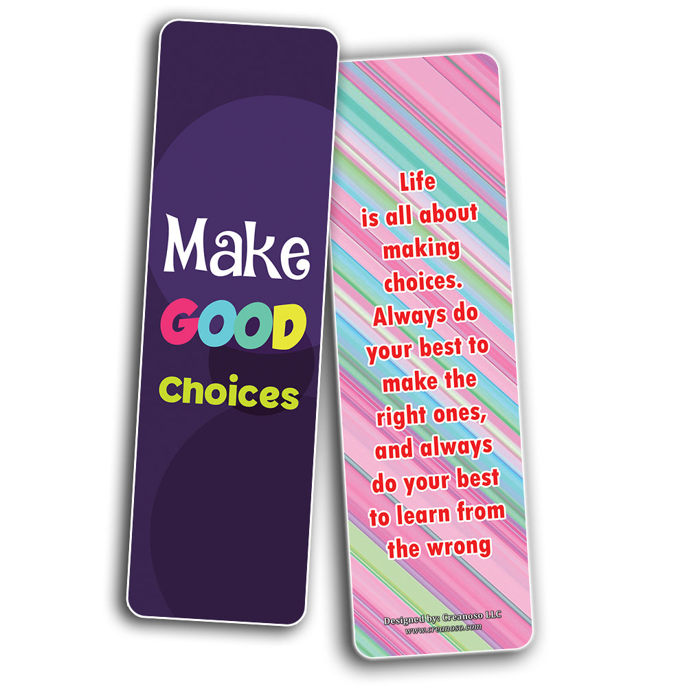Creanoso Good Character Bookmarks ÃƒÂ¢Ã¢â€šÂ¬Ã¢â‚¬Å“ Premium Gift Bulk