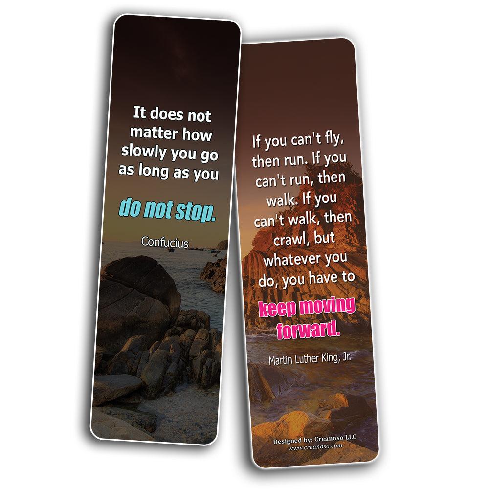 Powerful Motivational Quotes for Students Bookmarks – Creanoso