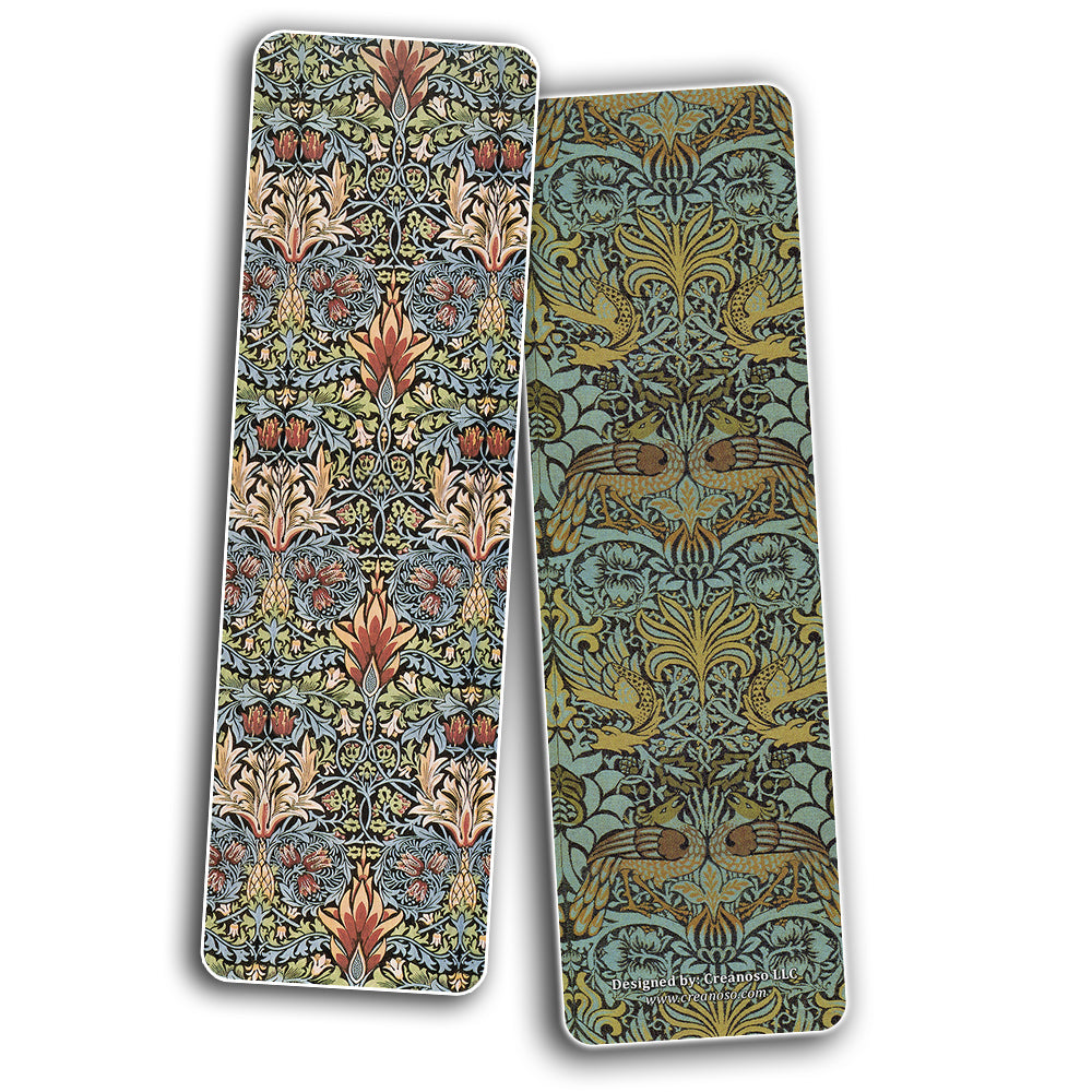 Creanoso Vintage Cards - William Morris Bookmarks (60-Pack) ÃƒÆ’Ã‚Â¢Ãƒ