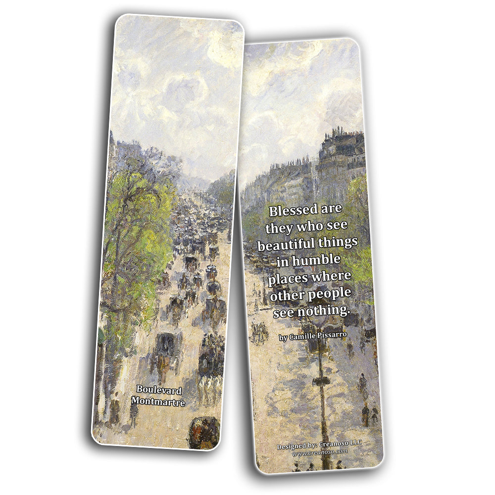 Creanoso Vintage Cards Famous Paintings Bookmarks Set (60-Pack) ÃƒÆ’Ã‚