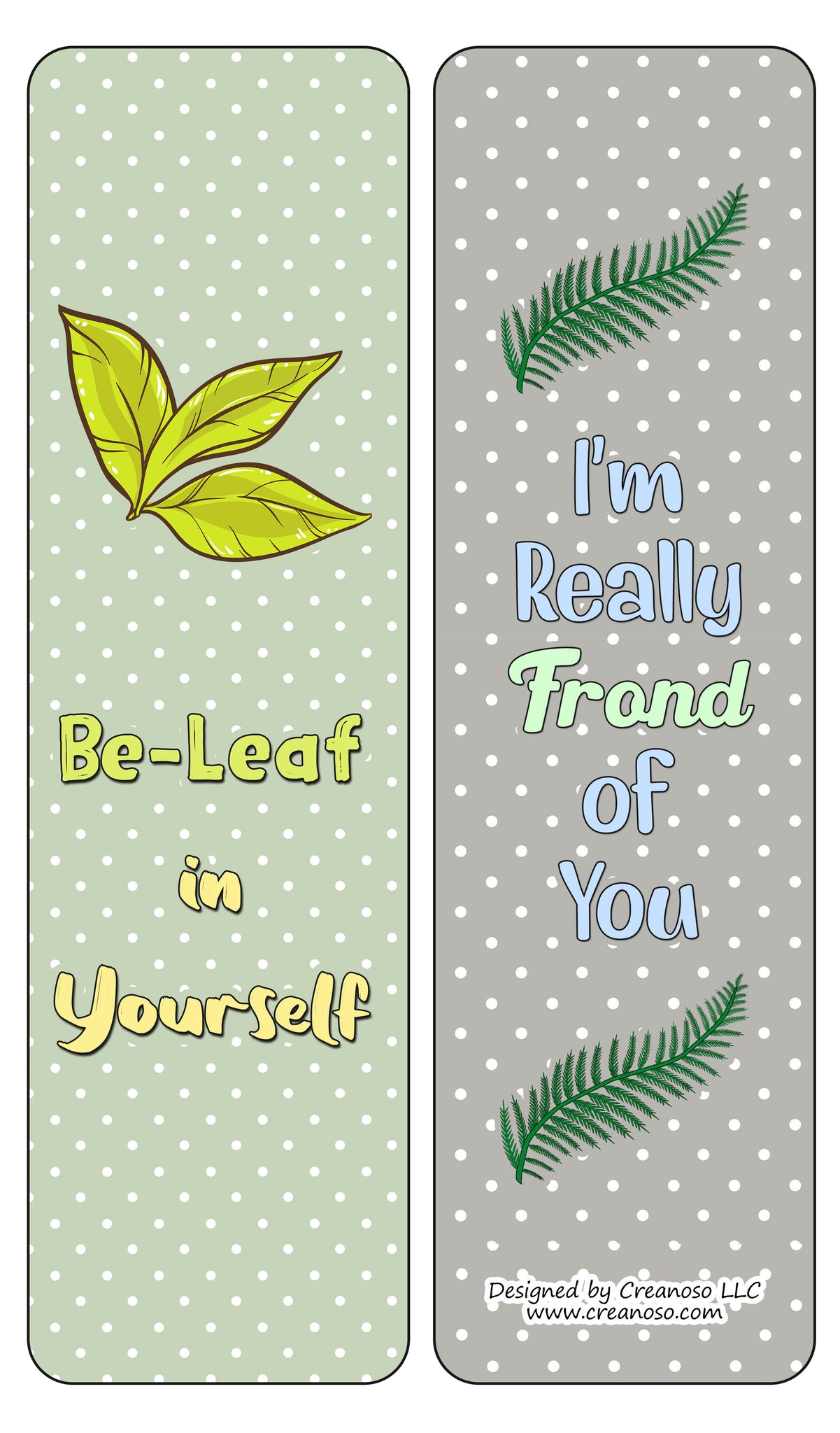 Inspiring Plant Puns Bookmarks (12-Pack) – Creanoso