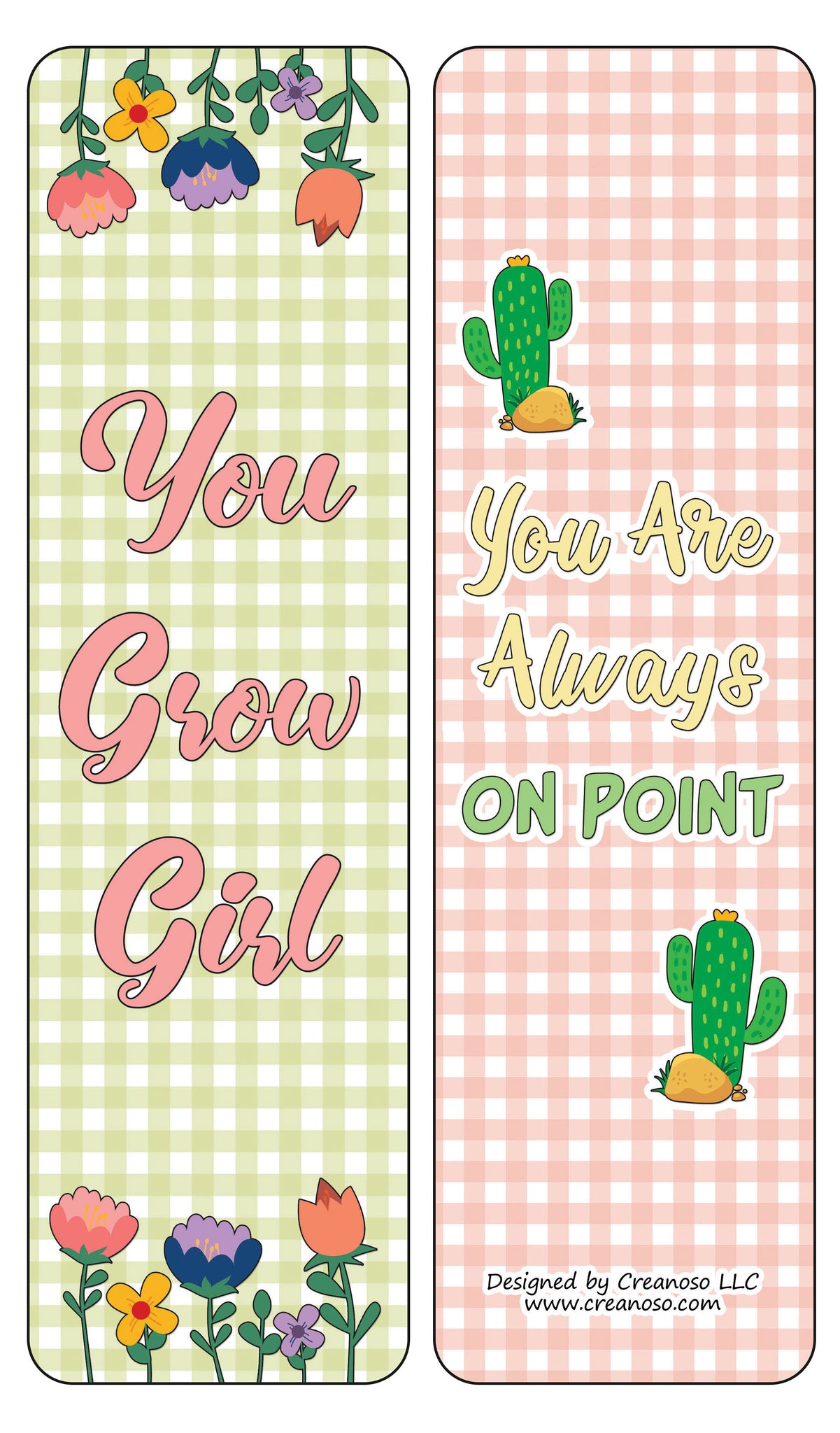 Inspiring Plant Puns Bookmarks (12-Pack) – Creanoso