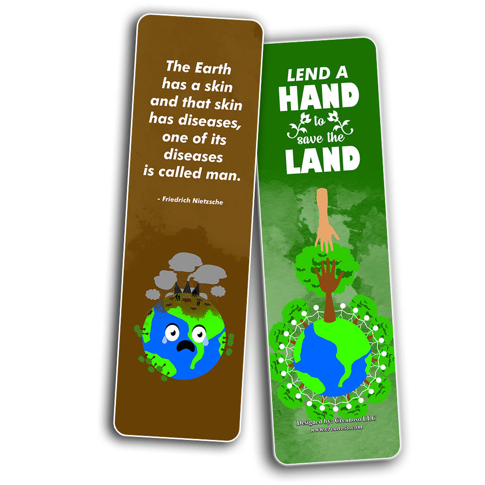 Earth Bookmarks - Stocking Stuffers Premium Quality Gift Ideas for Chi ...