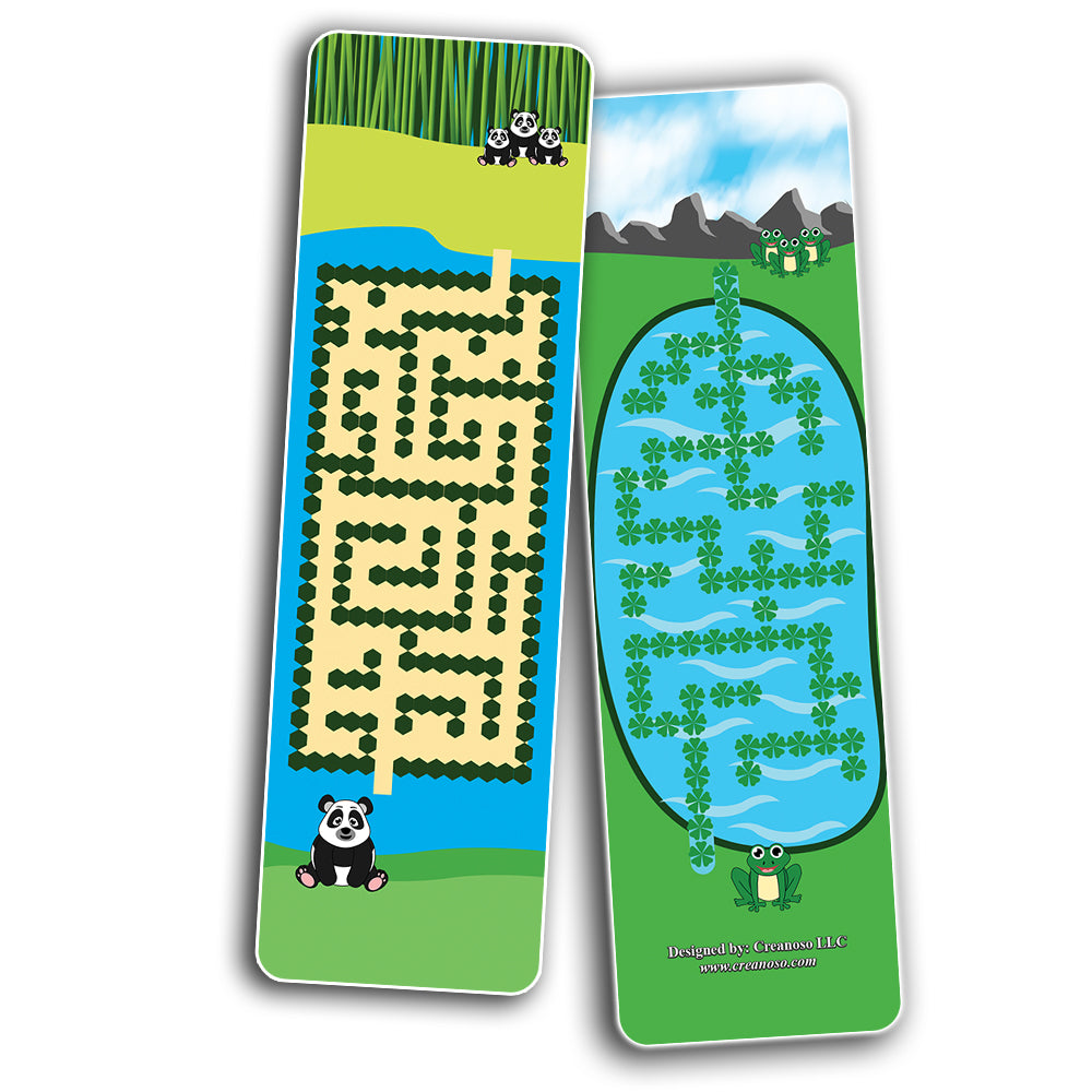 New Puzzle Maze Game Bookmarks (30-Pack)-Learning Reading Bookmarks Co ...