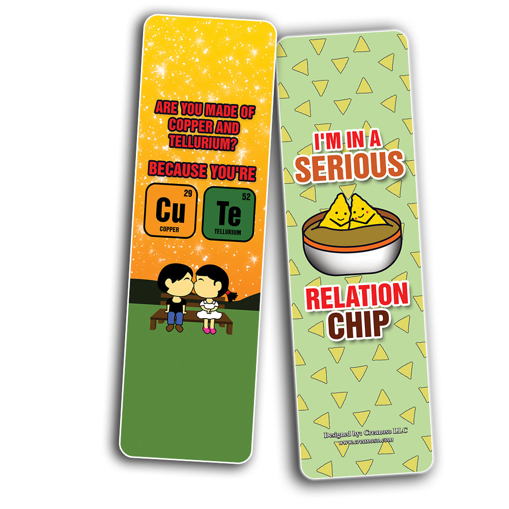 Creanoso Cute Jokes and Puns Bookmarks ÃƒÂ¢Ã¢â€šÂ¬Ã¢â‚¬Å“ Unique Stock