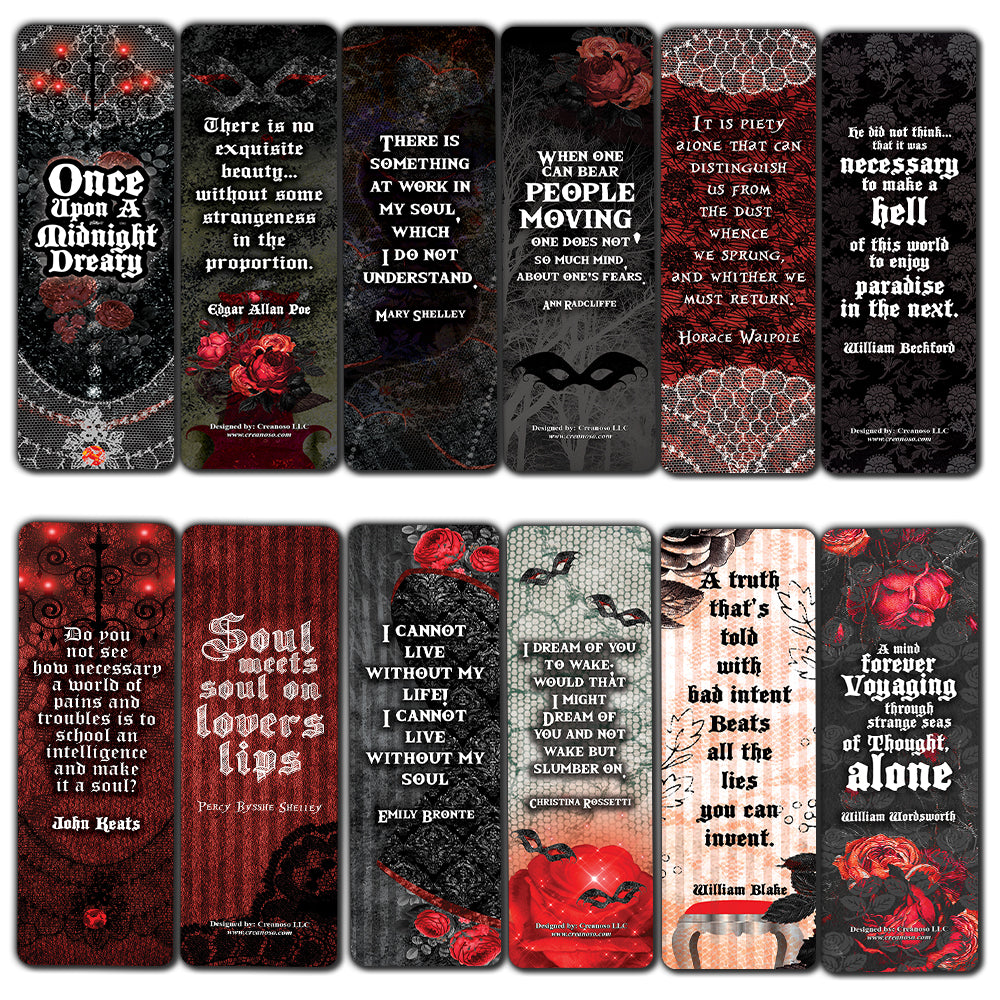 Gothic Bookmark Cards (30-Pack)-Premium Quality Gift Ideas for Childre ...