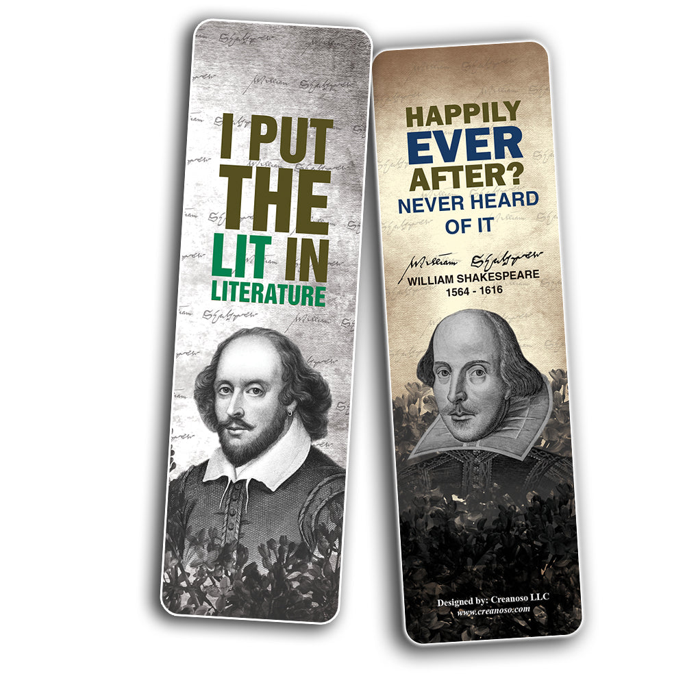 Literary Classics Bookmarks Cards (30-Pack) - Great Reading Rewards In ...