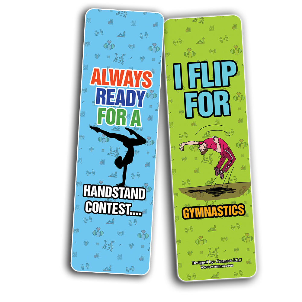 I Do Gymnastics Bookmarks (10-Sets X 6 Cards) – Creanoso