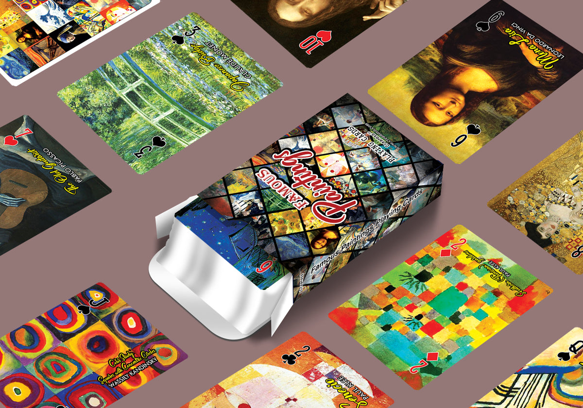 Famous Paintings Art Playing Cards (2 Decks) – Creanoso