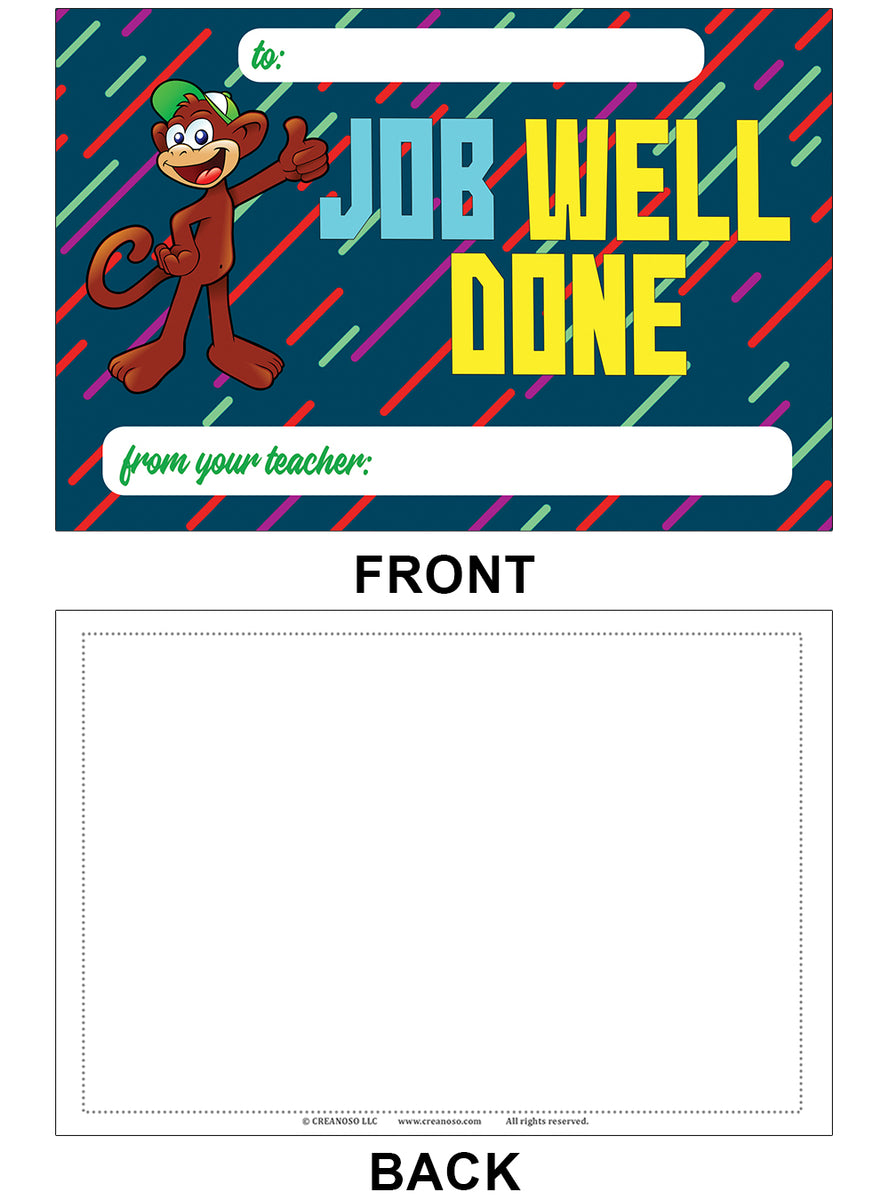 Creanoso Students Good Job Students Postcards ÃƒÂ¢Ã¢â€šÂ¬Ã¢â‚¬Å“ Appre