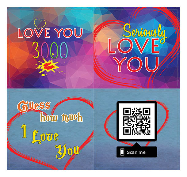 Creanoso Love You 3000 Stickers Ã¢â‚¬â€œ Inspirational Sayings Romanti