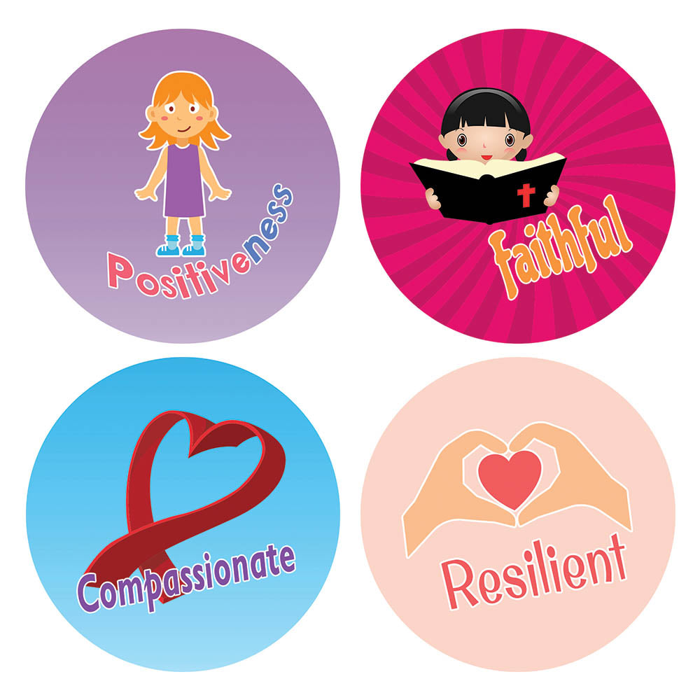 Creanoso Character Value Merit Stickers ÃƒÂ¢Ã¢â€šÂ¬Ã¢â‚¬Å“ Gift Giveaw