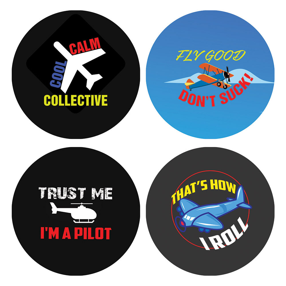 I am a Pilot Stickers (20 Sets X 16 Designs) – Creanoso