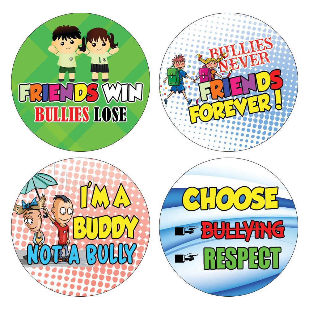 Anti Bullying Stickers for kids - Assorted Designs for Children - Clas ...