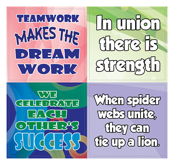 Creanoso Team Building Stickers for Kids (20-Sheet) Ã¢â‚¬â€œ Cool Uniq