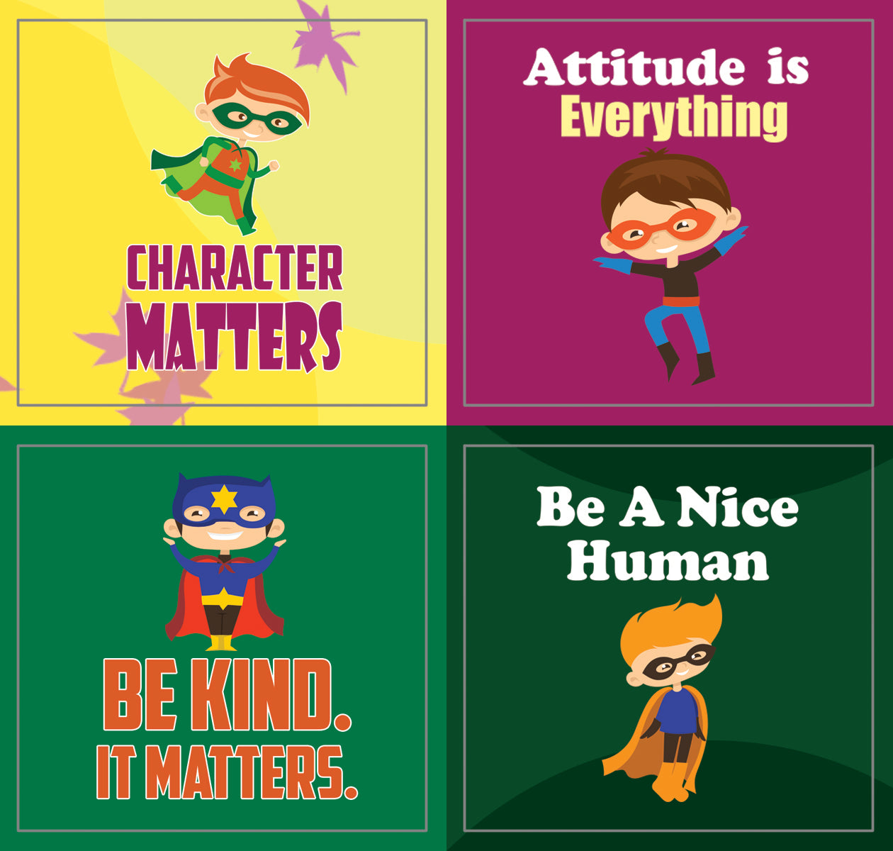 Creanoso Character Matters Stickers - Premium Gift Set