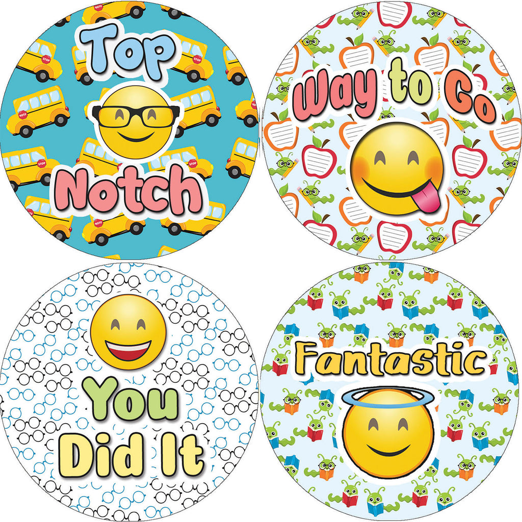 Creanoso Emoji Teacher Grading Stickers - Amazing Incentives and Givea