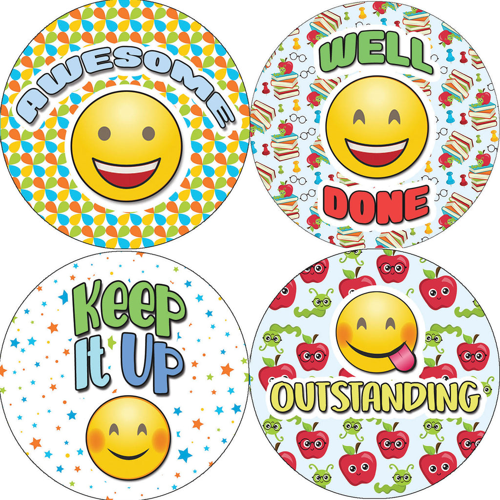 Creanoso Emoji Teacher Grading Stickers - Amazing Incentives and Givea