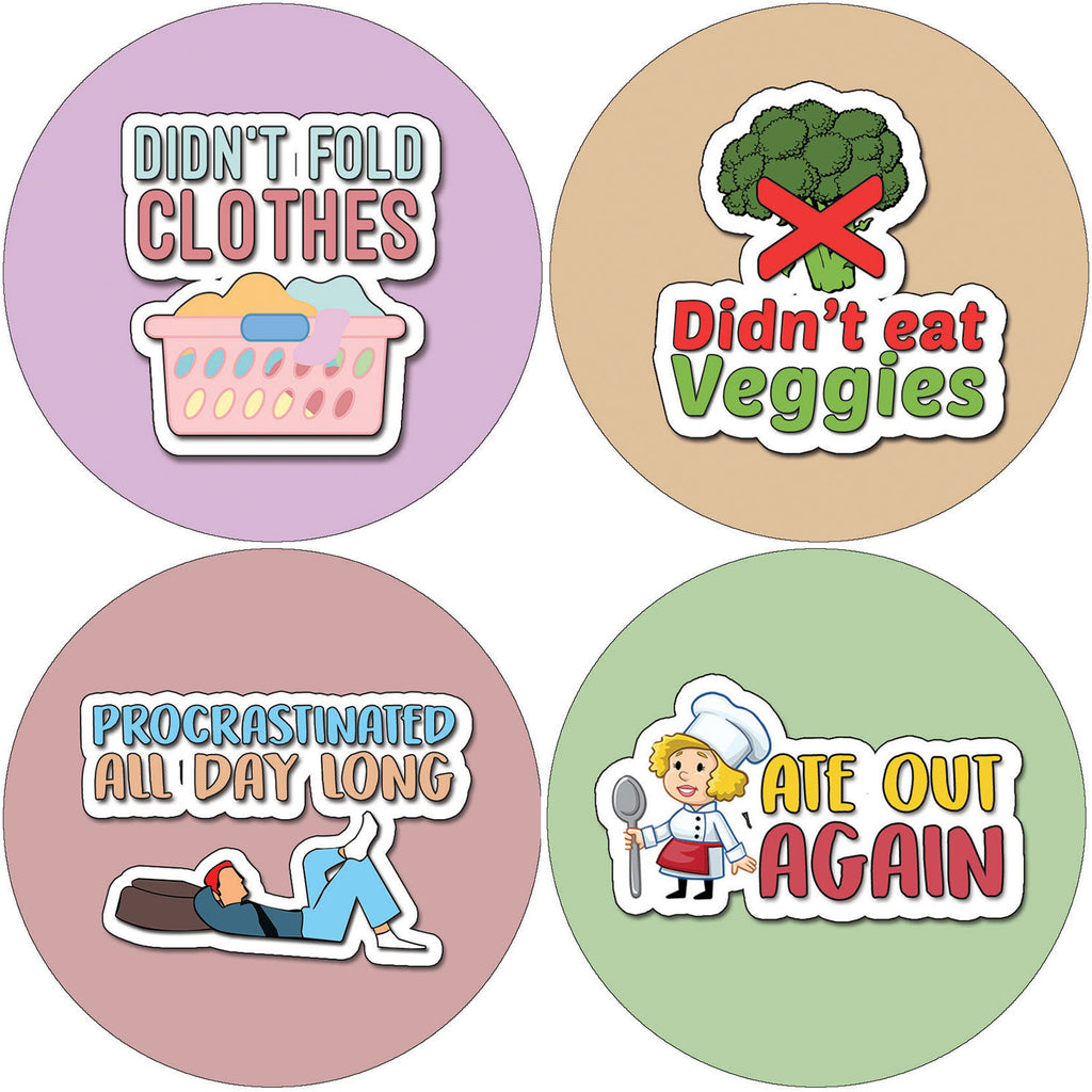 Creanoso Adulting is Hard Stickers - Great Stocking Stuffers and Gift