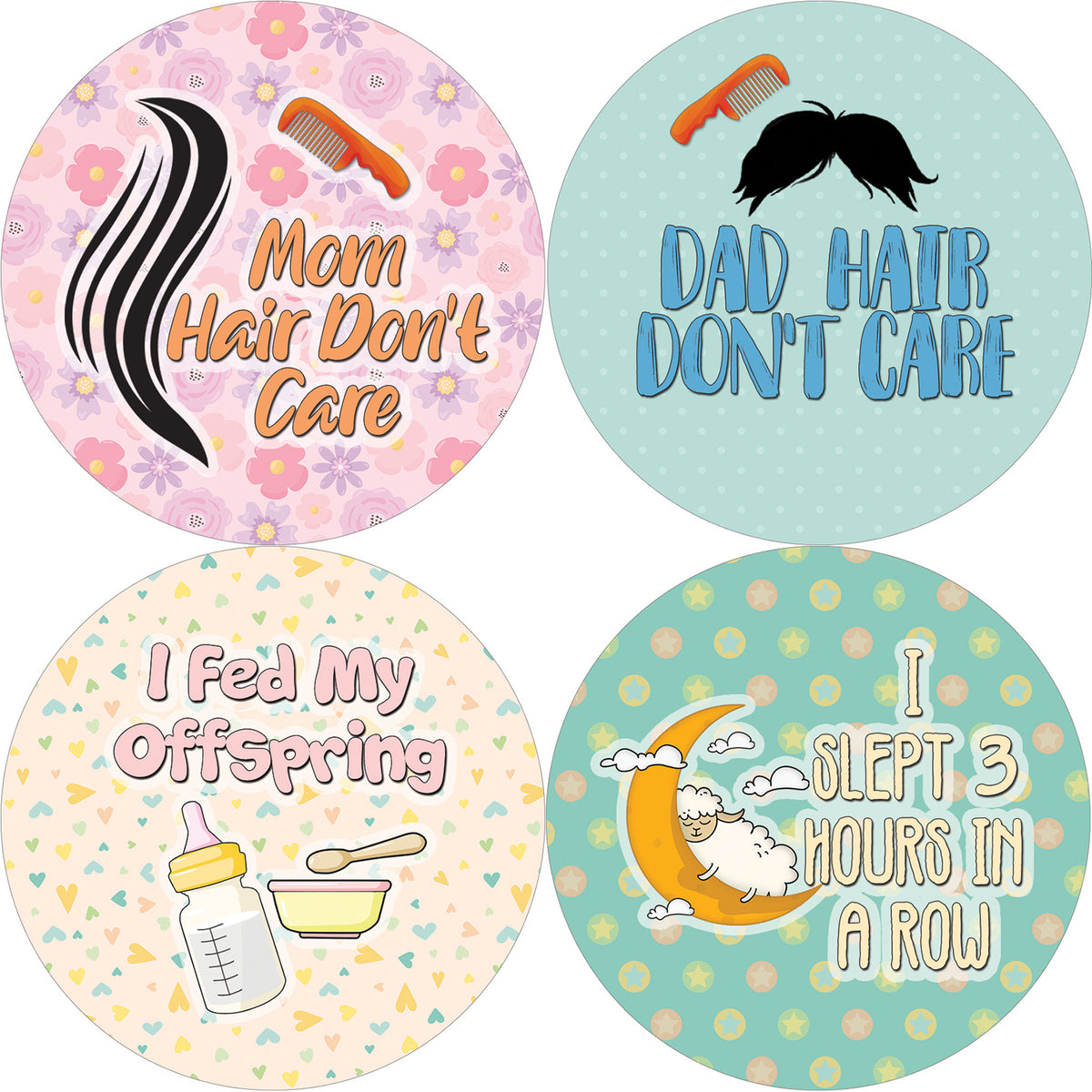New Parent Award Stickers (5-Sheet) – Creanoso