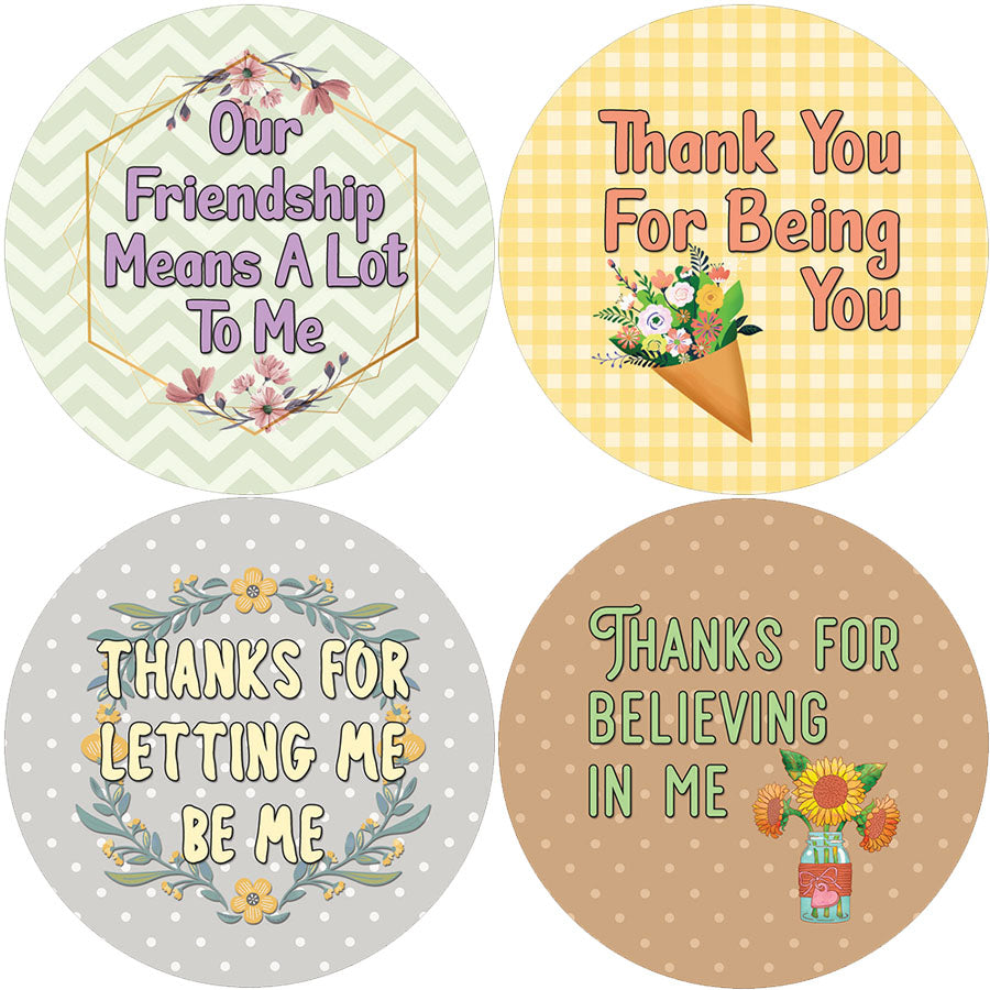 Creanoso Friend Acknowledgement Stickers (20-Sheet) - Classroom Reward