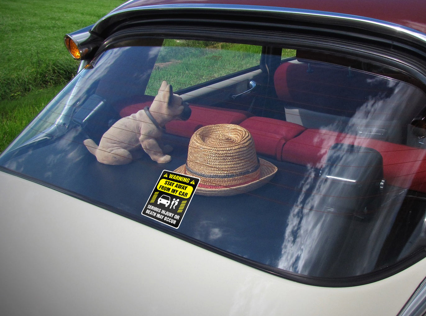 Funny warning signs Stickers - 12 Designs x 1 Set (48 pcs) – Creanoso