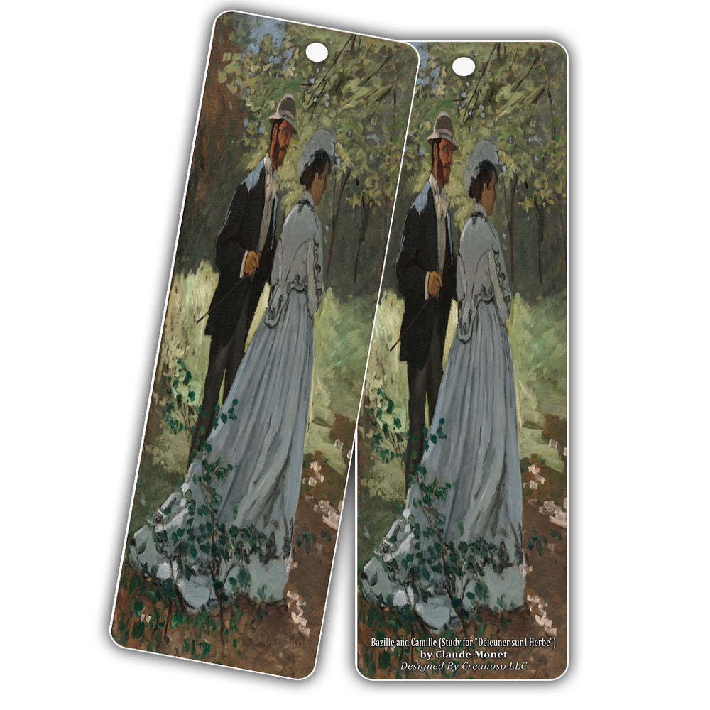 Creanoso Famous Classic Art Series 3 Bookmarks - Classical Art Collect
