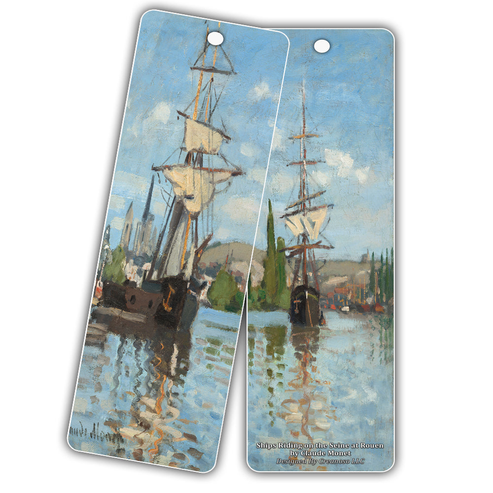 Creanoso Classical Artistic Famous Arts Series 4 Bookmarks ÃƒÂ¢Ã¢â€šÂ¬